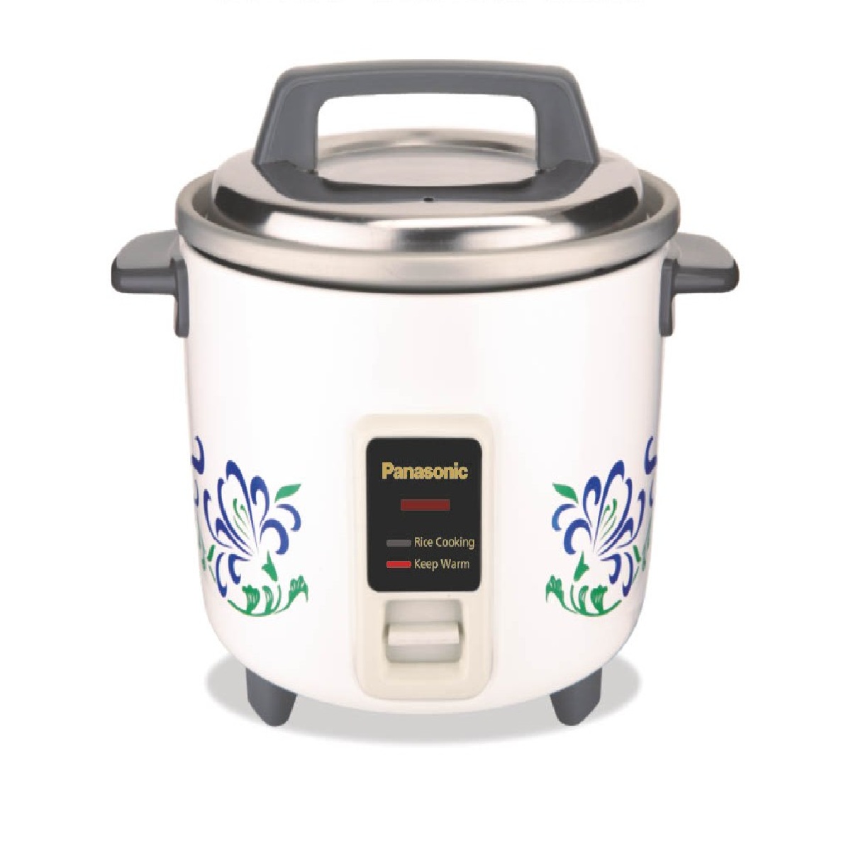 PANASONIC 1L RICE COOKER - WHITE FLORAL